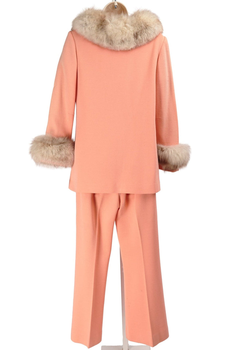 1960s Knit and Fox Fur Jacket and Pants Set – Audrey's of Naples