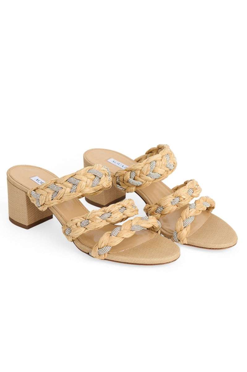 Aquazzura Costiera Raffia Sandals – Audrey's of Naples