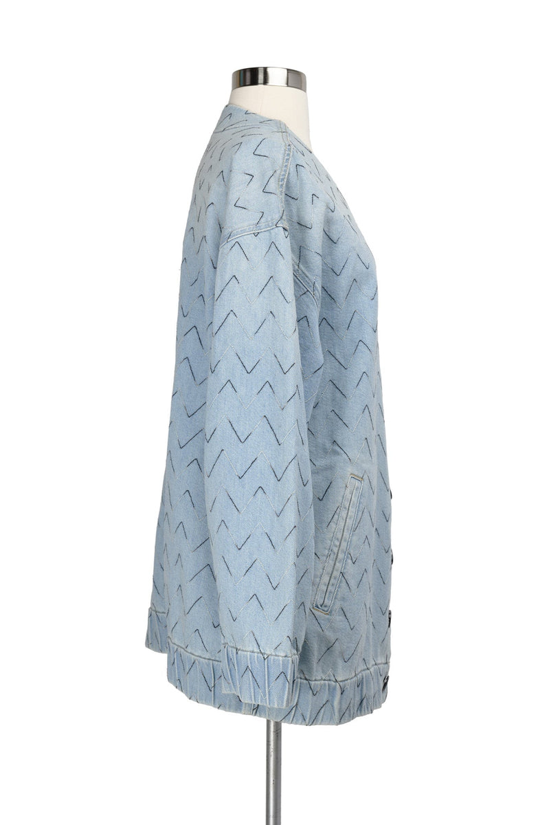 Missoni Zig-Zag Denim Bomber Jacket – Audrey's of Naples