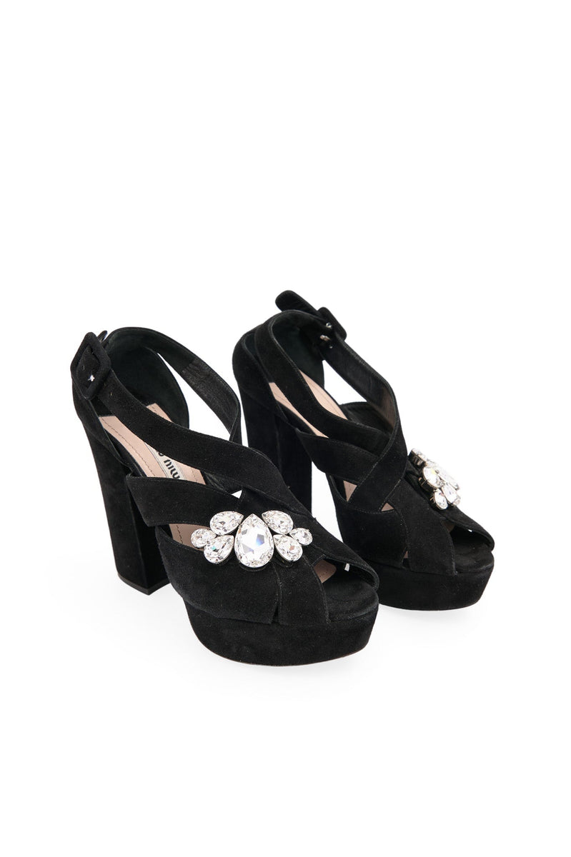 Miu Miu Bijou Heels – Audrey's of Naples