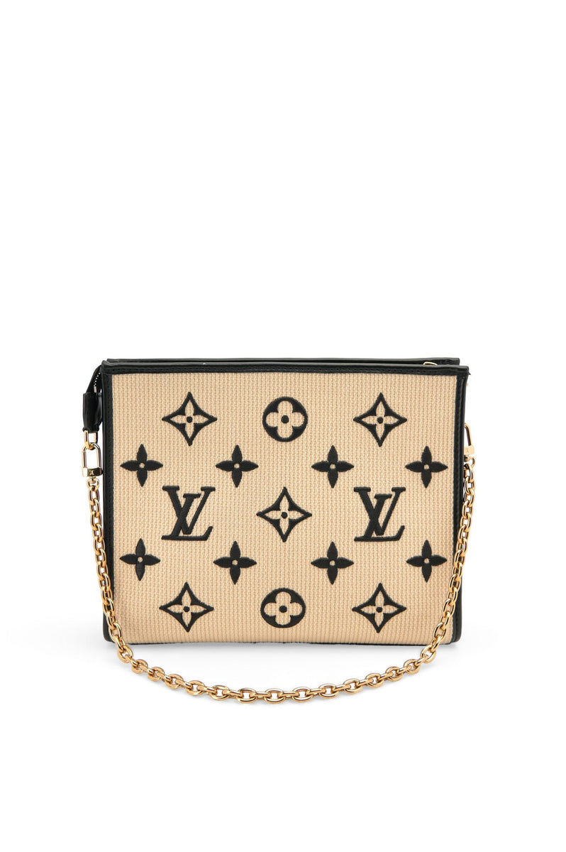 Pre-loved Louis Vuitton Raffia Toiletry Pouch – Audrey's of Naples