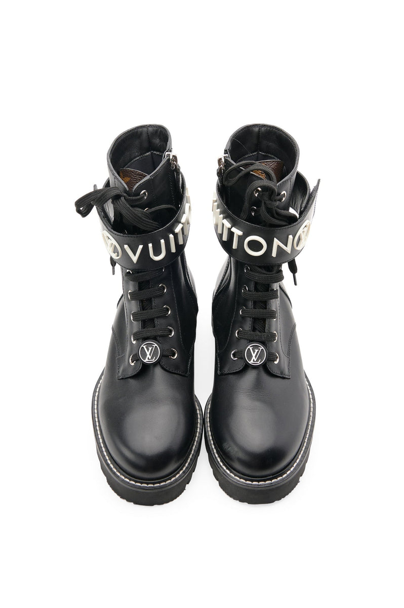 Pre-loved Louis Vuitton Territory Flat Ranger Boots – Audrey's of Naples
